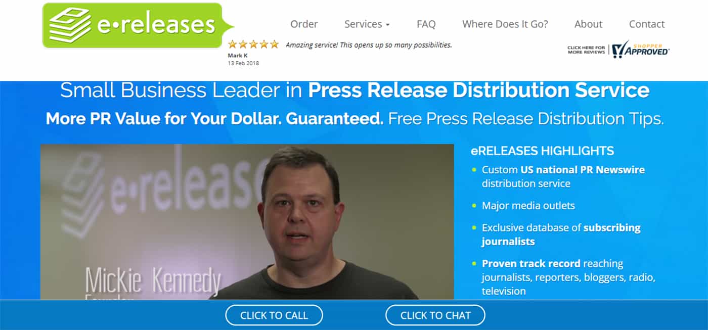 eReleases Review: discover all you need to know about their PR Services