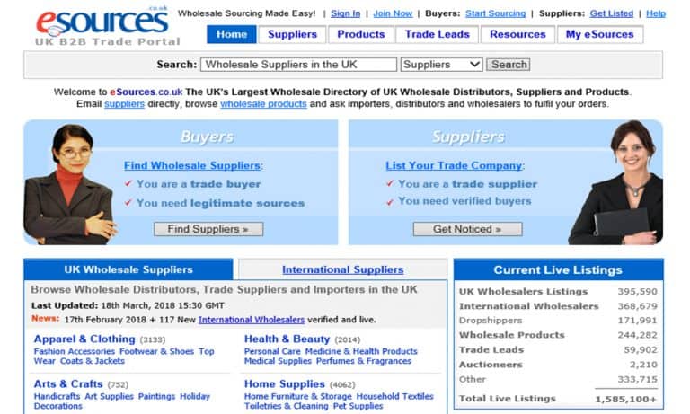 eSources Review: Uncover the Truth Behind the Wholesale Trade Directory ...