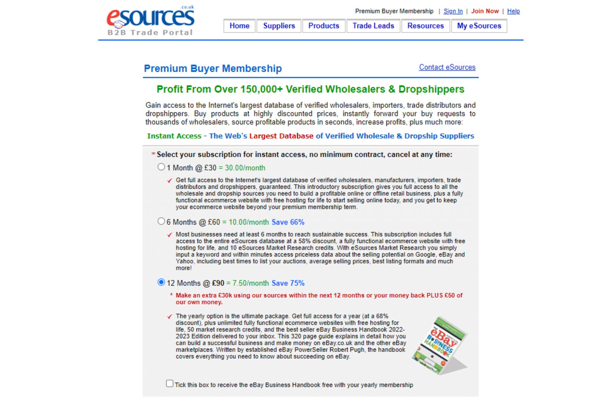 eSources Review: Uncover the Truth Behind the Wholesale Trade Directory ...